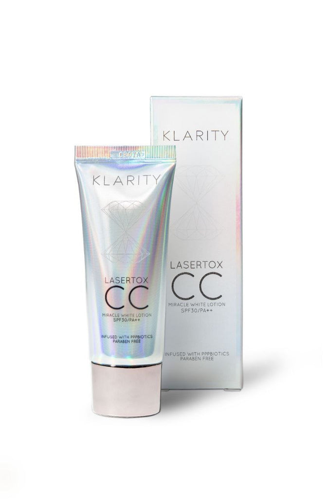 KLARITY LaserTox CC Miracle White Lotion SPF30 PA++ 30ML with PPPbioti ...